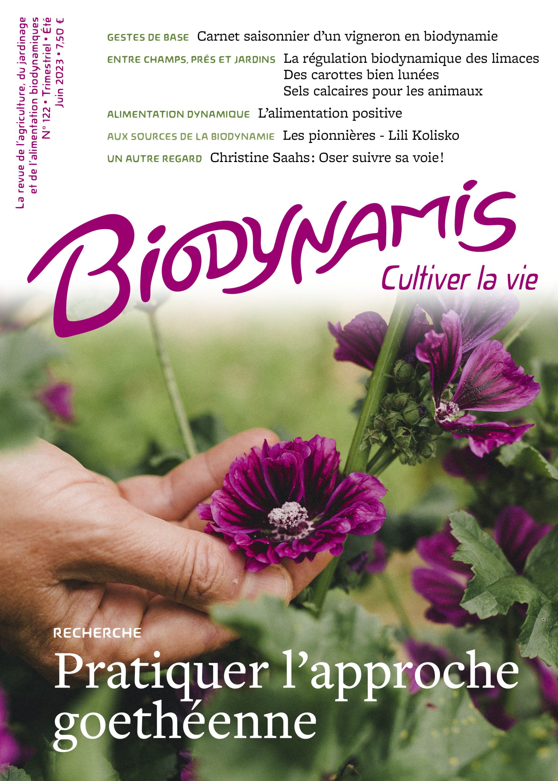 Revue bio MABD - Biodynamis 2025 Printemps N°129